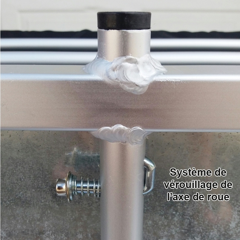 Remorque pliable en aluminium Maxxus