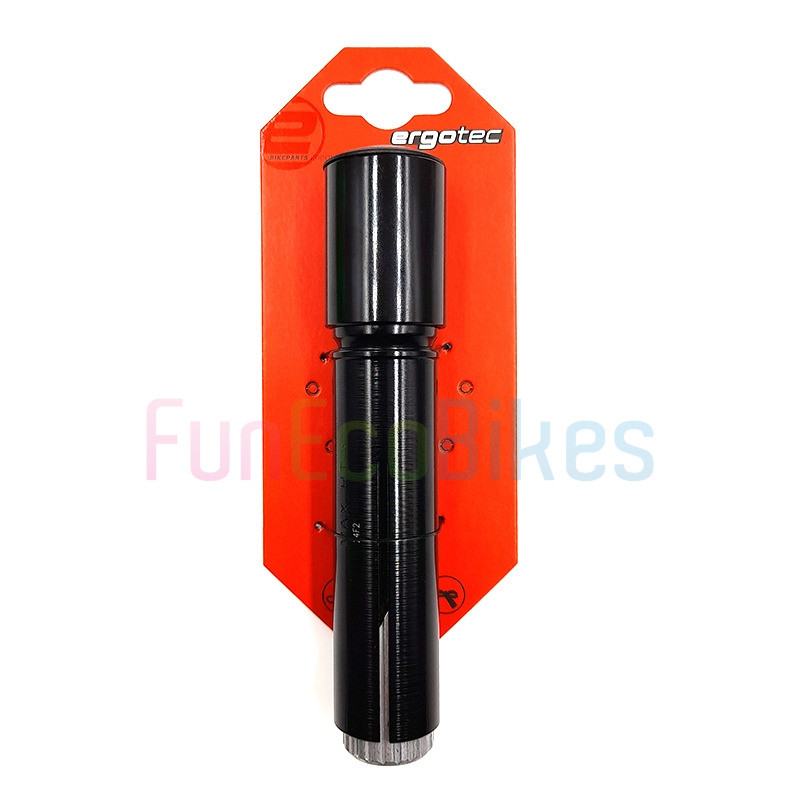 Ergotec Potence Adaptateur Ahead 1 1/8" Aluminium - Noir