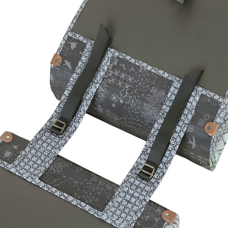 Basil Bohème sacoche double mik 35l Charcoal