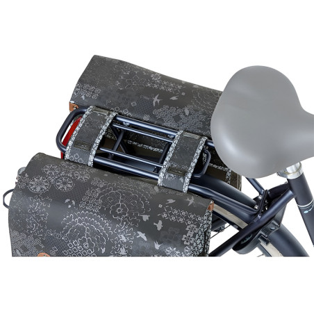 Basil Bohème sacoche double mik 35l Charcoal